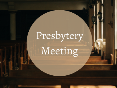 Upcoming Events - Presbytery of Des Moines